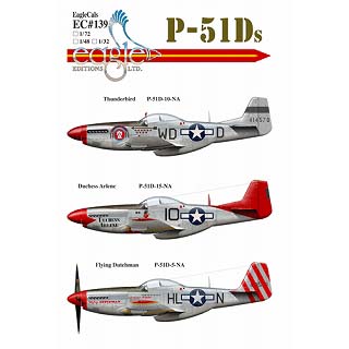 P-51D マスタング Thunderbird・Duchess Arlene・Flying Duchman | 大阪市本町 ミリタリー模型専門 ...